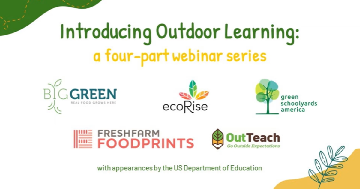 Teaching and Learning Outdoors Webinar | Out Teach